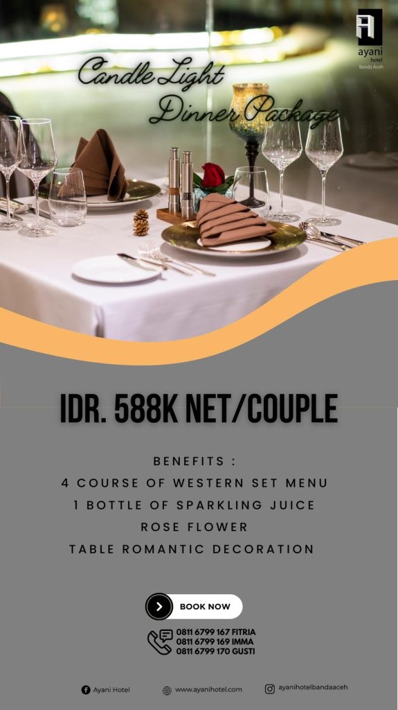 Romantic Dinner Package - Ayani Hotel